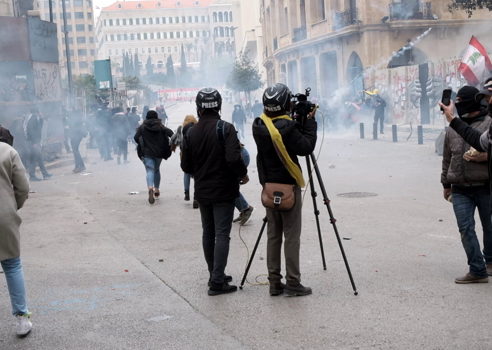 In Lebanon, journalists and activists who cover protests face threats ...