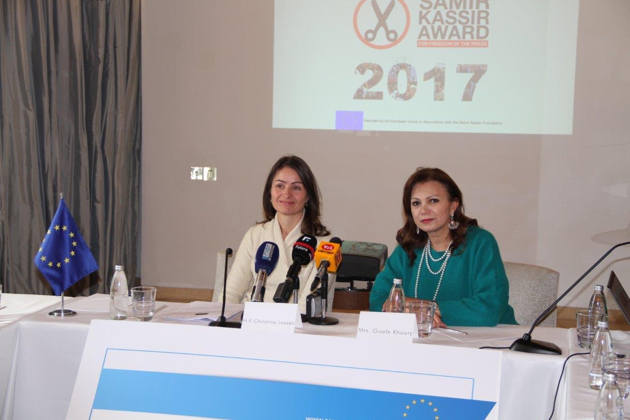 The EU launches the 12th edition of the "Samir Kassir Award for Freedom ...
